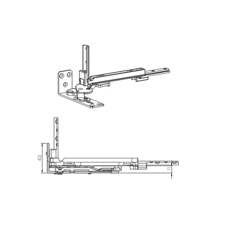 China Concealed Hinge for UPVC window manufacturers, Concealed Hinge ...
